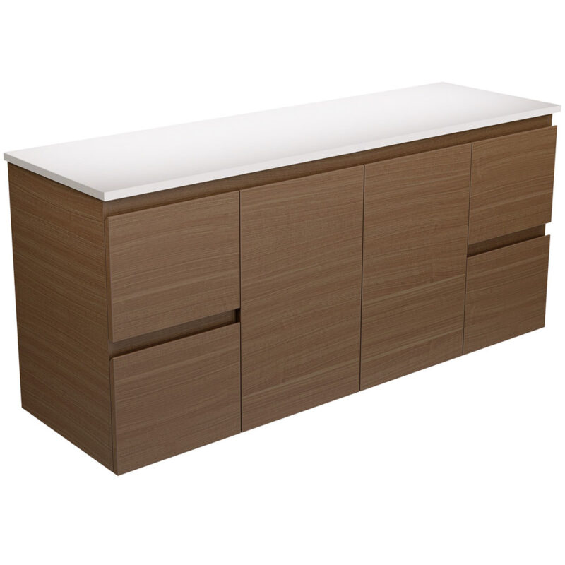 Walnut Vanity 1500 | BDW | Bathrooms Kitchens Tiles