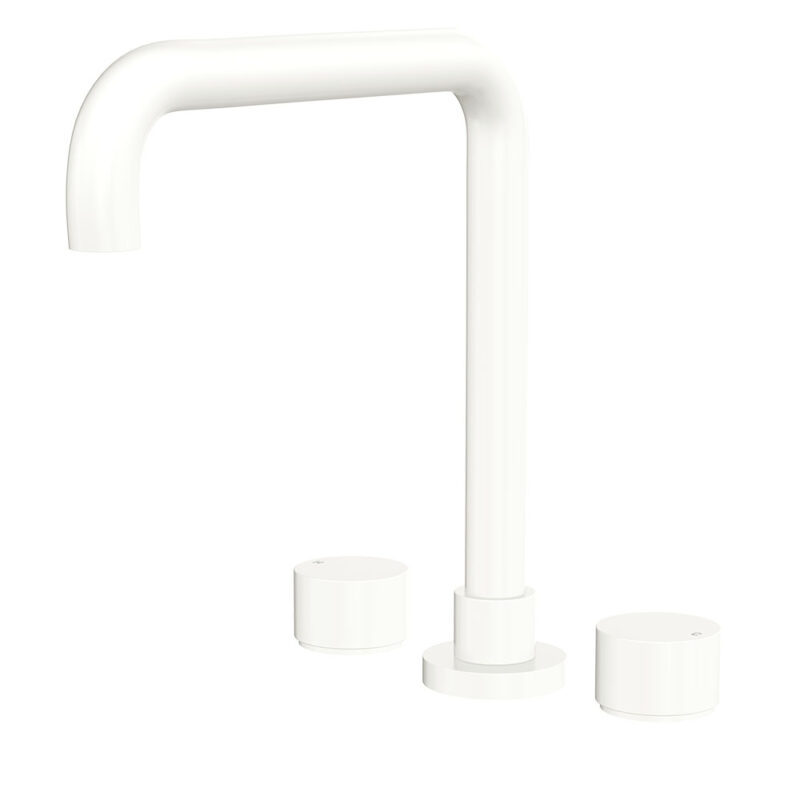 Bria Squareline Hob Tapware Set | 7 Colours
